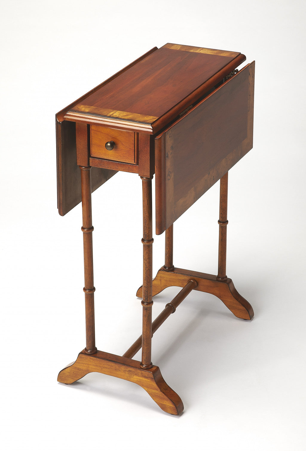 26" Olive Ash Solid And Manufactured Wood Rectangular End Table With D – Modish Store