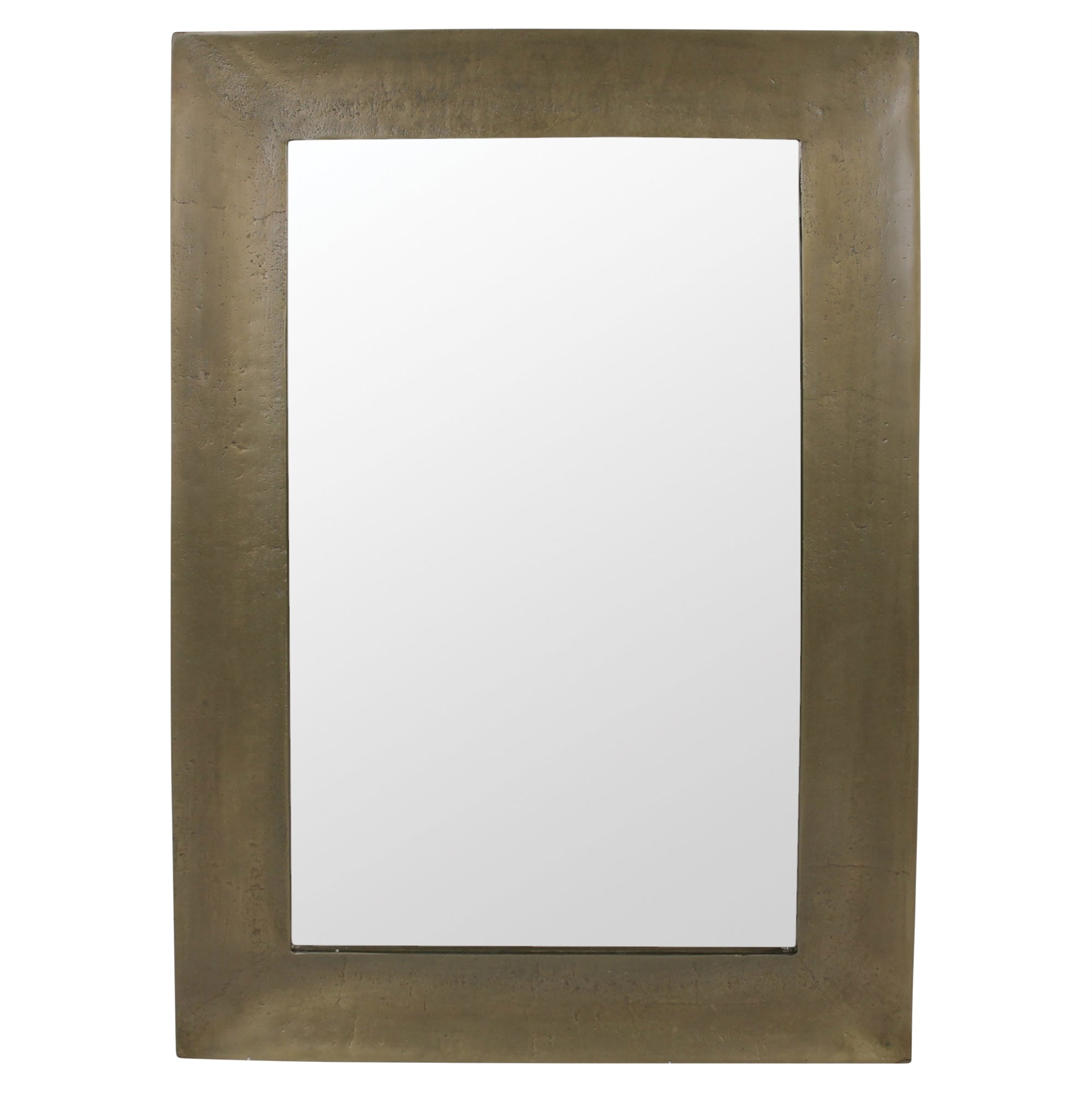 Alton Mirror, Brass By HomArt – Modish Store