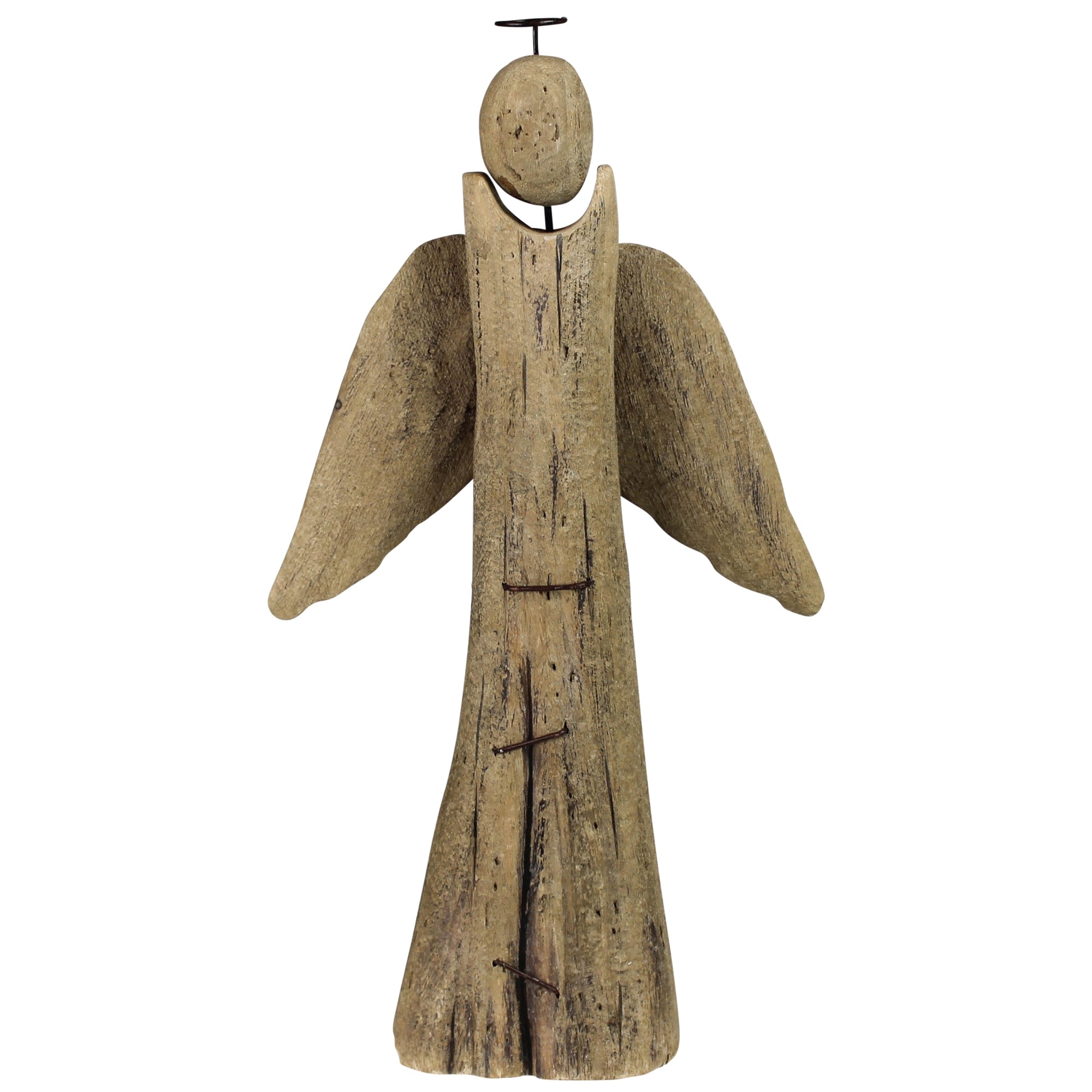 Rustic Angel, Wood - Large Set Of 2 By HomArt – Modish Store