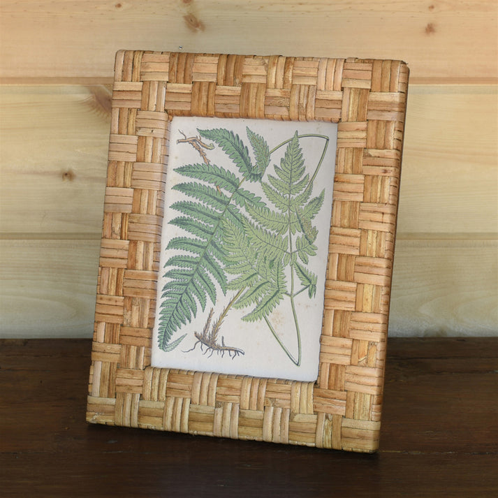 Cayman Frame, Rattan - 5x7 - Natural Set Of 4 By HomArt – Modish Store