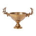 Golden Buck Bowl 16"x 9.25"x 11" By Accent Decor – Modish Store