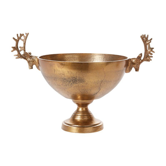 Golden Buck Bowl 16"x 9.25"x 11" By Accent Decor – Modish Store