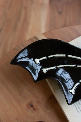 Set Of Two Nesting Ceramic Bat Serving Platter (Min 2) By Kalalou ...