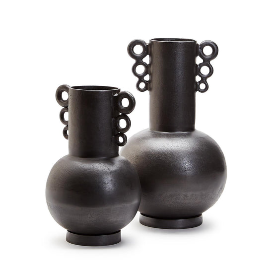 Marrakech Black Vase Set Of 4 By Tozai Home – Modish Store