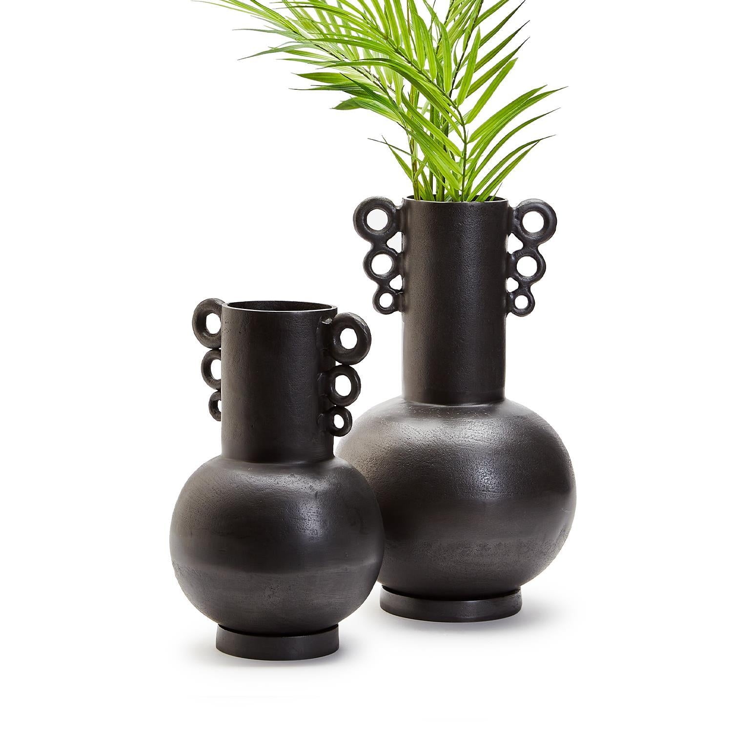 Marrakech Black Vase Set Of 4 By Tozai Home – Modish Store