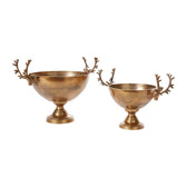 Golden Buck Bowl 16"x 9.25"x 11" By Accent Decor – Modish Store
