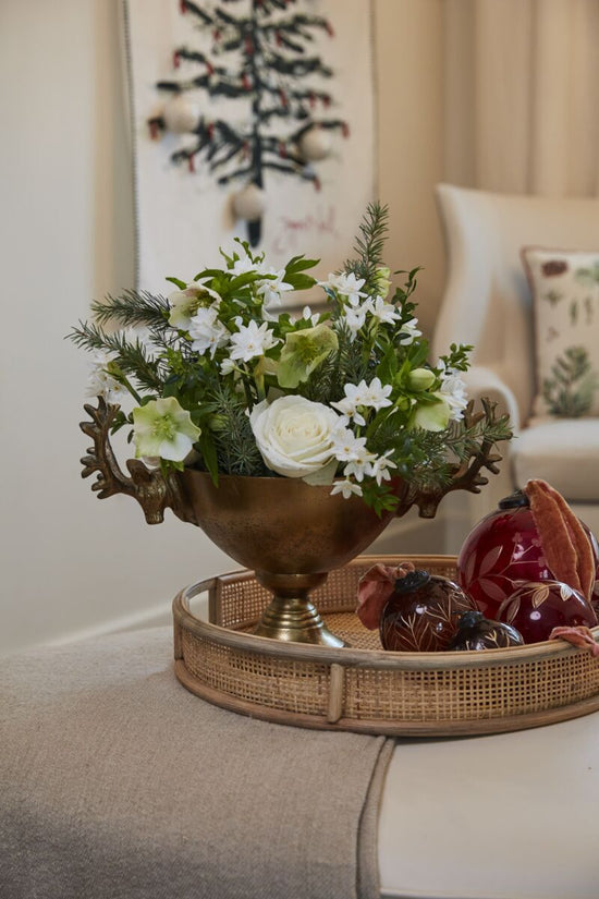 Golden Buck Bowl 16"x 9.25"x 11" By Accent Decor – Modish Store