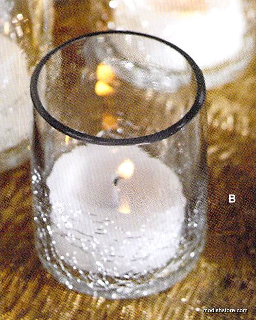 Amber Smoke Artisan Luster Glass Candle Holders – Modish Store