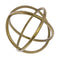 HomArt Triple Ring Sphere - Brass -Brass – Modish Store