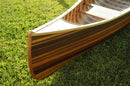 Matte Finish Wooden Canoe With Ribs Curved Bow By Homeroots – Modish Store