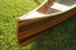 Matte Finish Wooden Canoe With Ribs Curved Bow By Homeroots – Modish Store