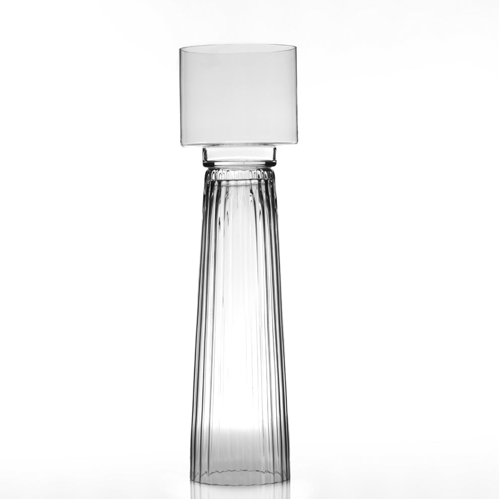 Pravara Vase By Accent Decor - 2 Sizes - Yellow - Glass - 47110 - 47111 ...