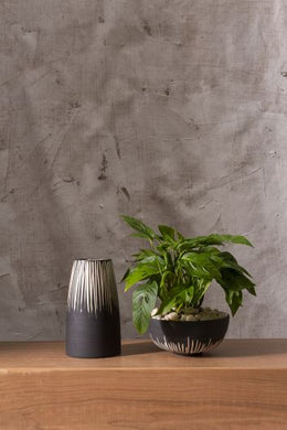 Bellatrix Compote By Accent Decor - Black - Ceramic - 50380 – Modish Store