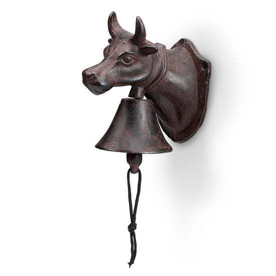Bull Head Garden Bell By SPI Home - 7in Height – Modish Store