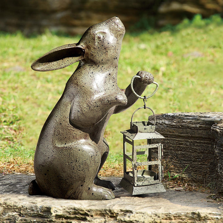 Rabbit Lantern By SPI HOME - 14.5in Height – Modish Store