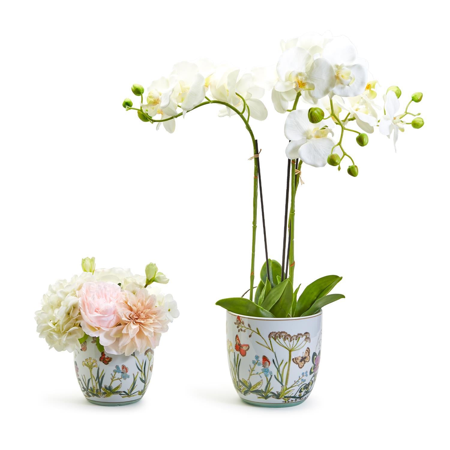 Butterfly Garden Cachepot / Planter Set Of 4 By Two's Company – Modish ...