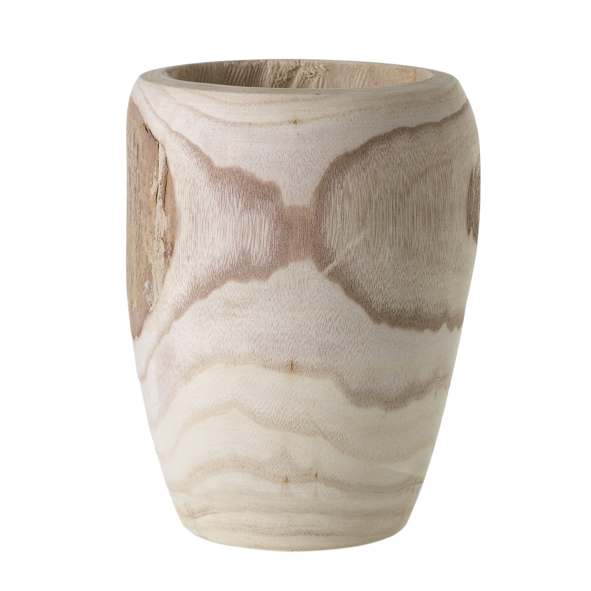 Yucca Vase And Bowls By Accent Decor - 3 Sizes - Yellow - Wood - 69290 ...