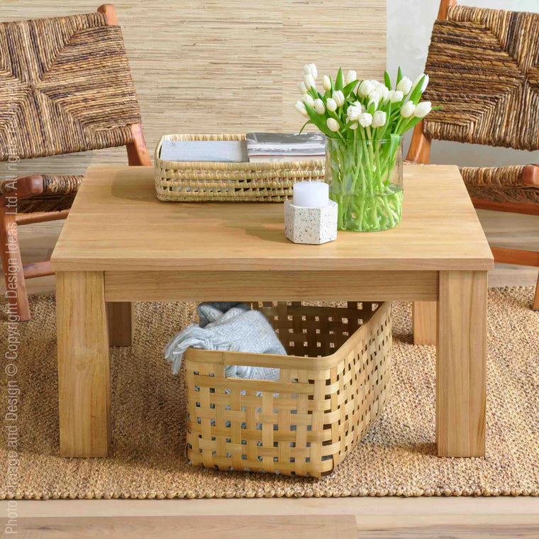 Takara Coffee Table-Square By Texture Designideas – Modish Store