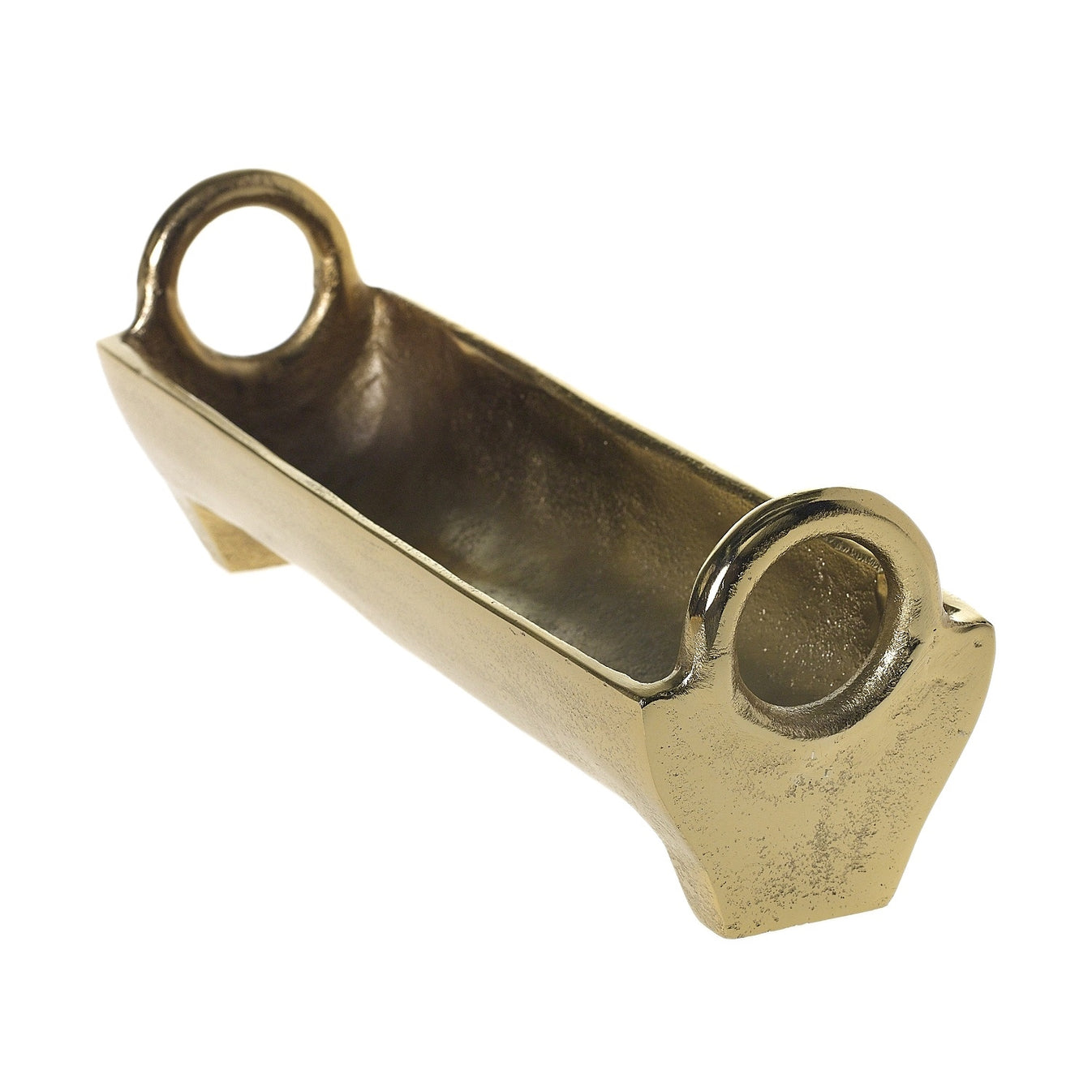 Ellis Gold Metal Trough for Plant Display- Set Of 2 By Accent Decor - 2 ...