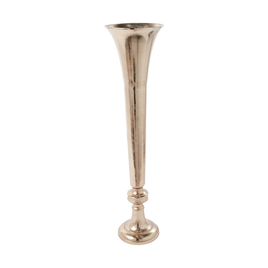 Sienna Vase By Accent Decor - 3 Sizes - Champagne - Metal - 73235 - 73236 - 73237 – Modish Store