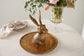 Halcyon Hare Platter By Accent Decor - Yellow - Metal - 73440 – Modish Store