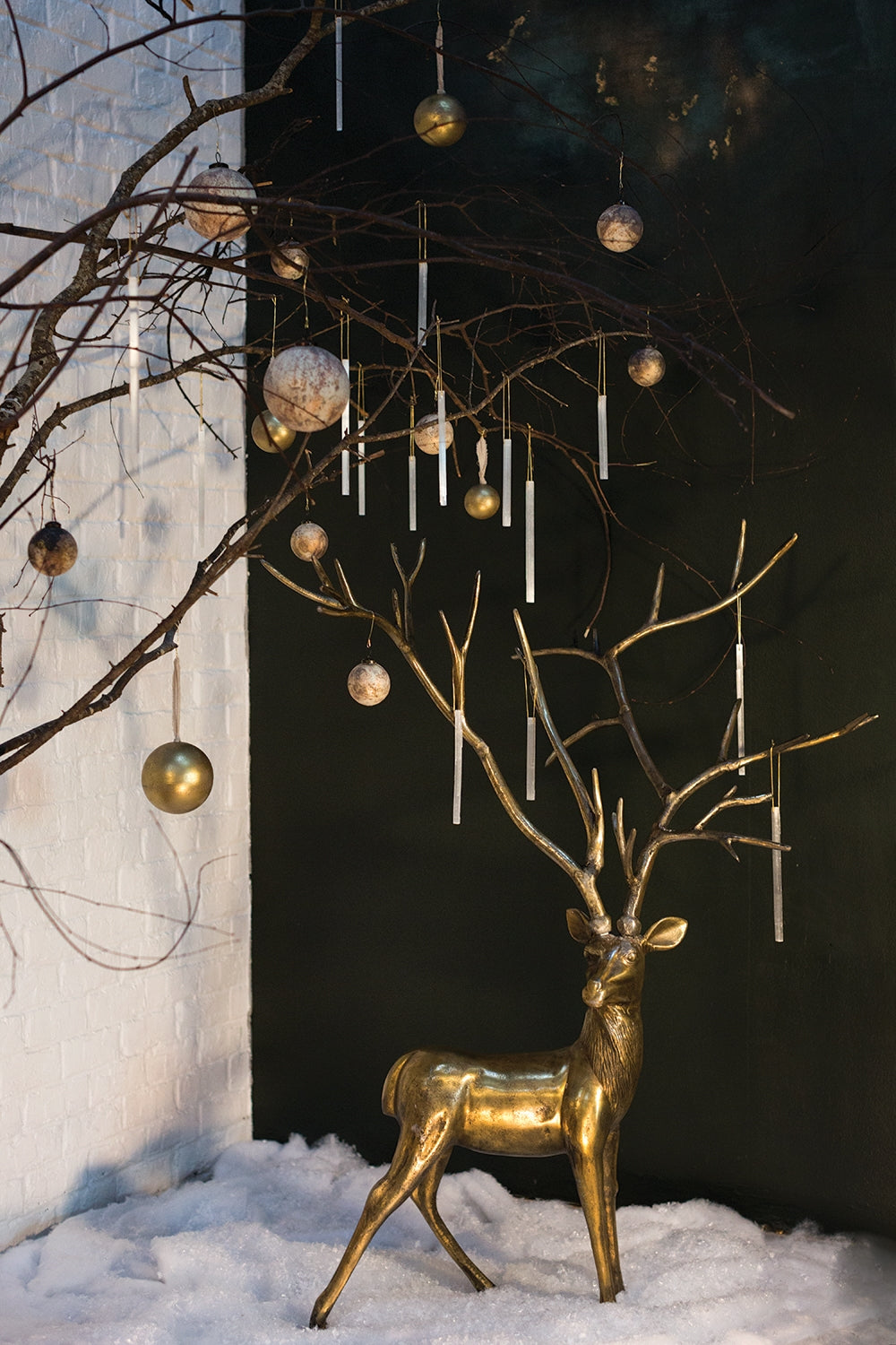 Stag Collection By Accent Decor - Antique-Gold - Metal - 75215 – Modish ...