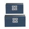 A&B Home Two Blue/Gold Decorative Boxes – Modish Store