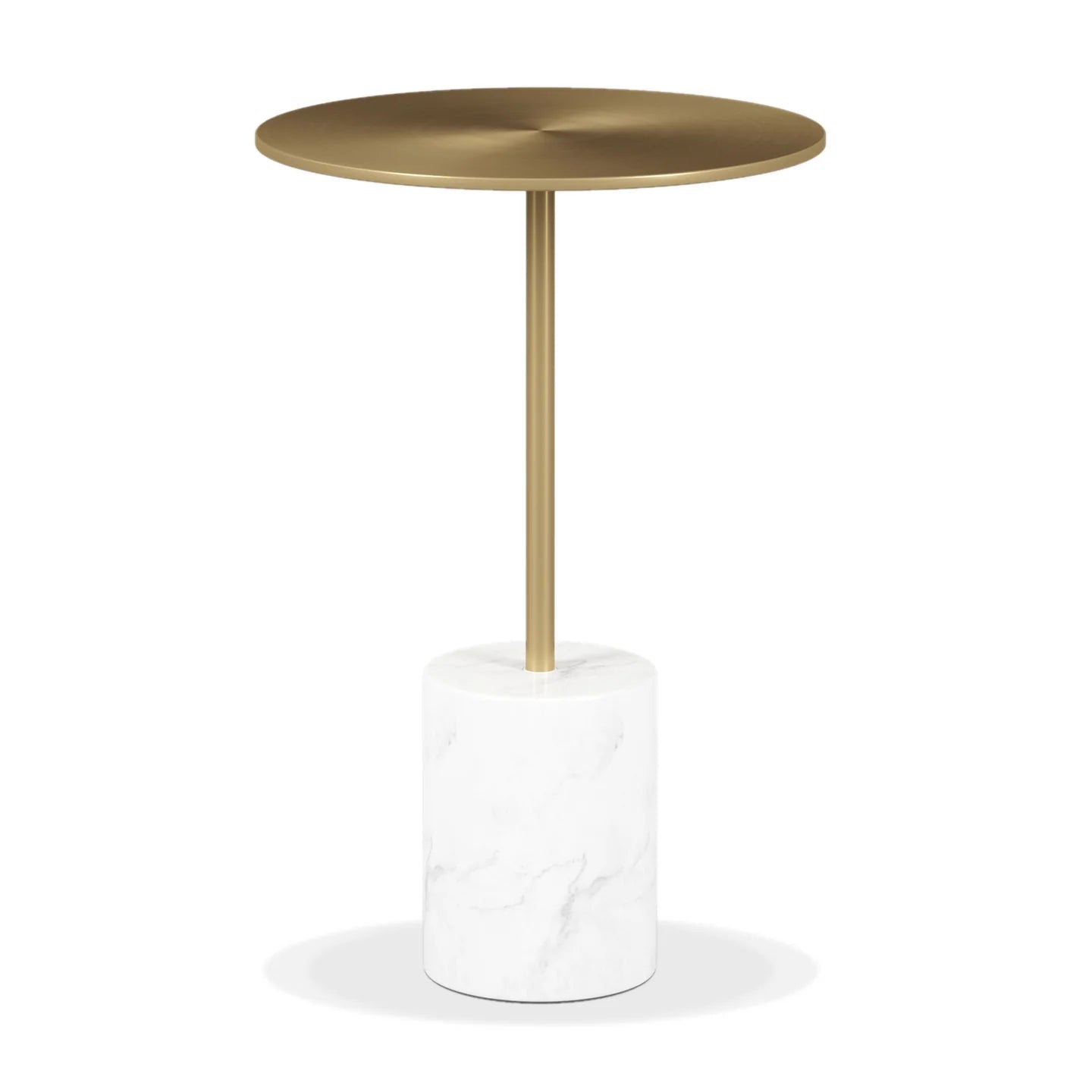 Poke Side Table, Gold By World Modern Design – Modish Store