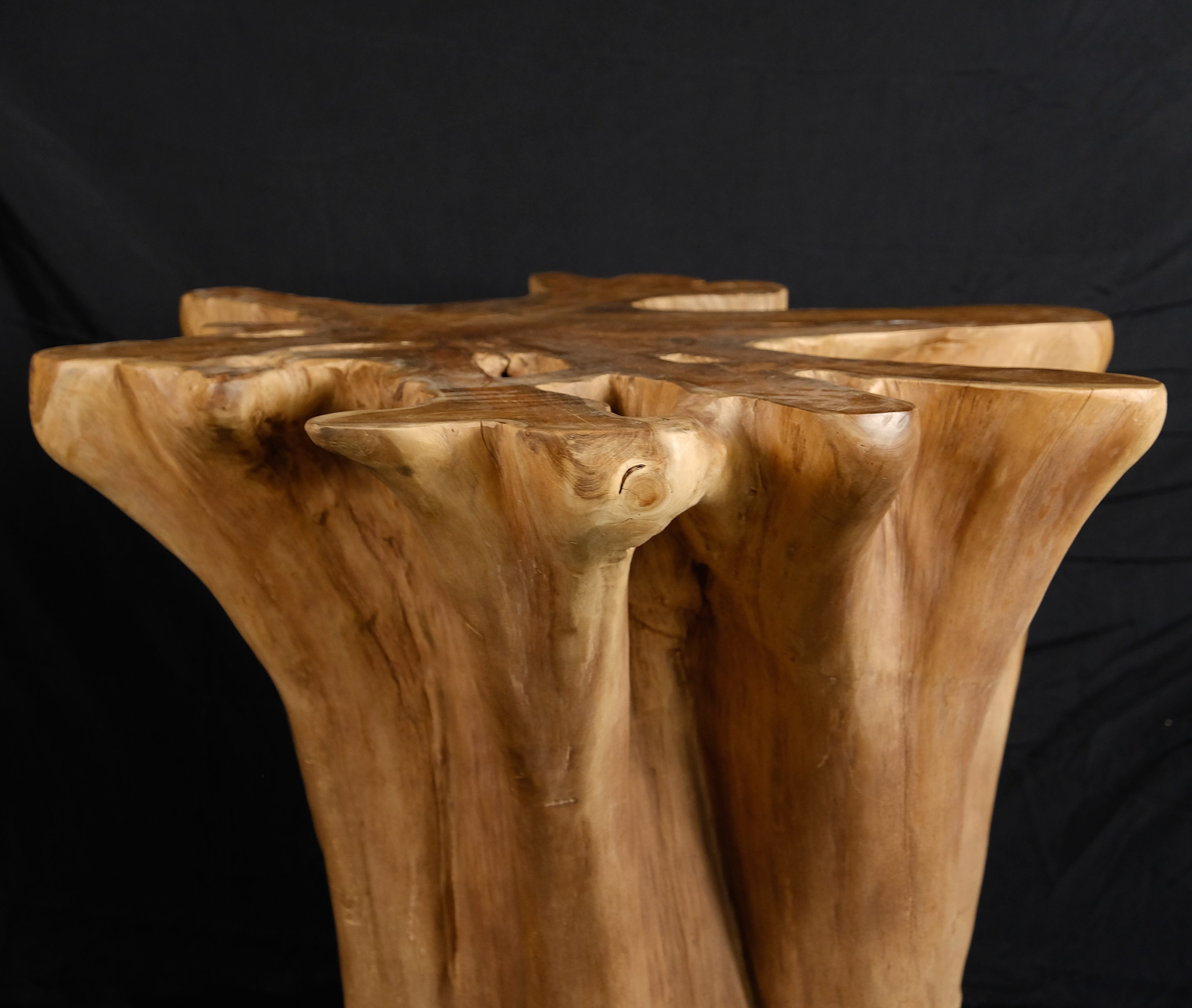 Garden Age Supply Habini Teak Root Dining Table - No glass top – Modish ...