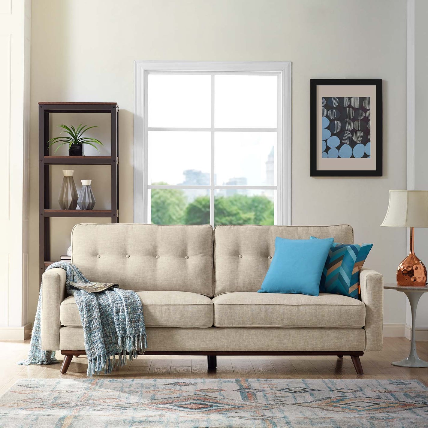 Modway Prompt Upholstered Fabric Sofa - EEI-3046 – Modish Store