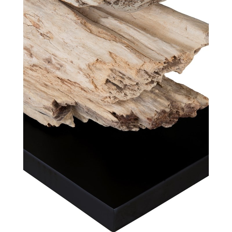 Alder Recycled Teak Table Lamp With Oval Shade by Jeffan – Modish Store