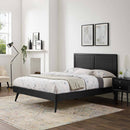 Modway Marlee Twin Wood Platform Bed With Splayed Legs - MOD-6630 ...
