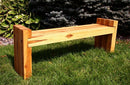 Strata Furniture Teak Block Bench – Modish Store