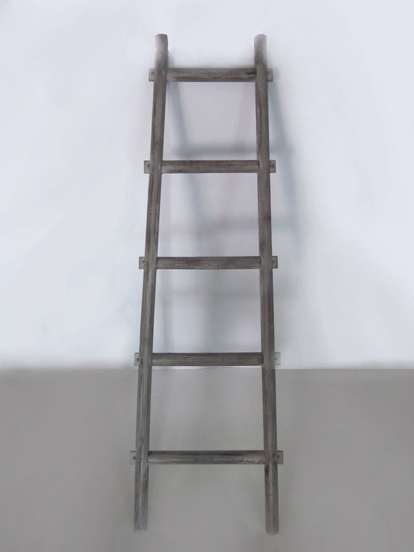 Screen Gems Wooden Ladder - SGT086 -Gray, Grey – Modish Store
