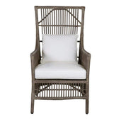 Winston Rattan High Back Arm Chair by Jeffan – Modish Store