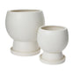 Bosky Pot By Accent Decor - White - Ceramic - 51395 – Modish Store
