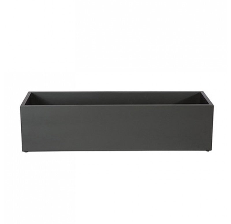 Linear Planter, Pewter, 48"L by Gold Leaf Design Group – Modish Store