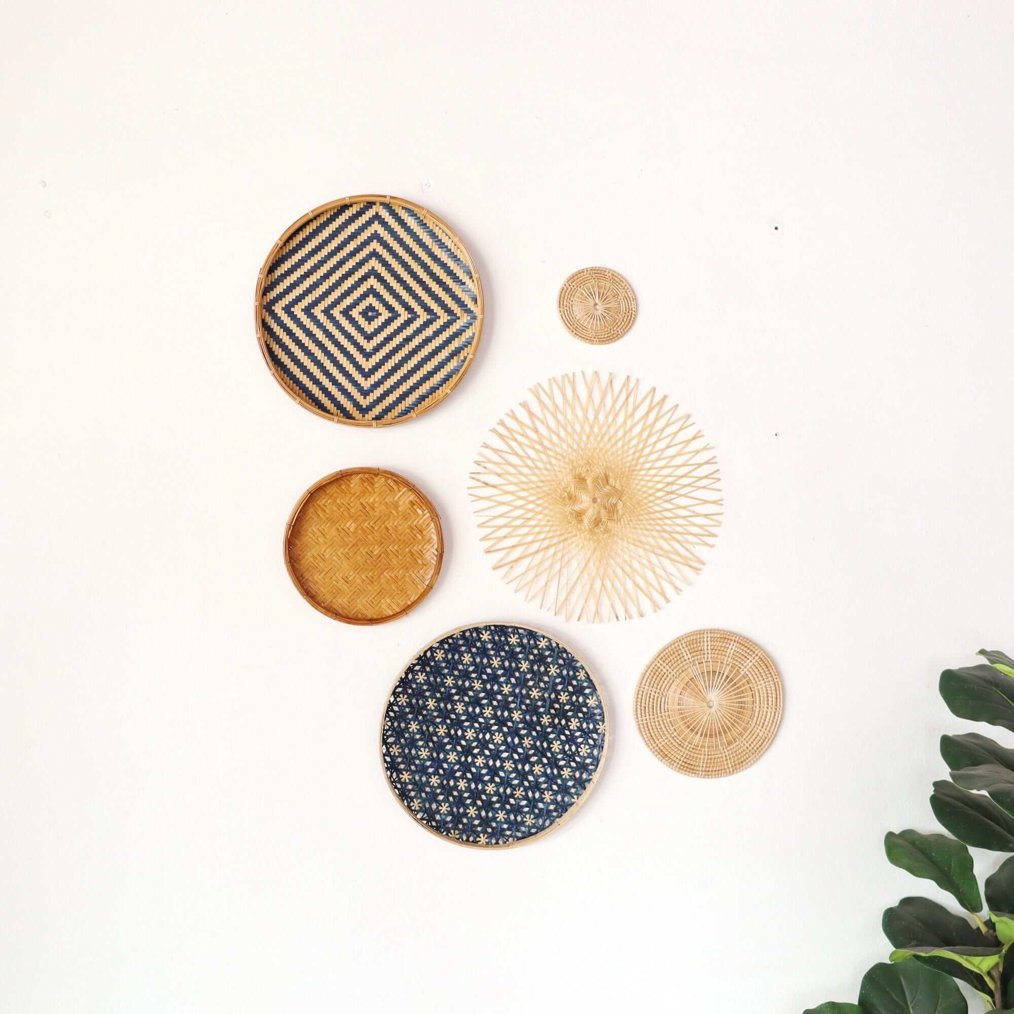 Jong Luck - Wall Art Decor Hanging (Set Of 6) By Thaihome – Modish Store